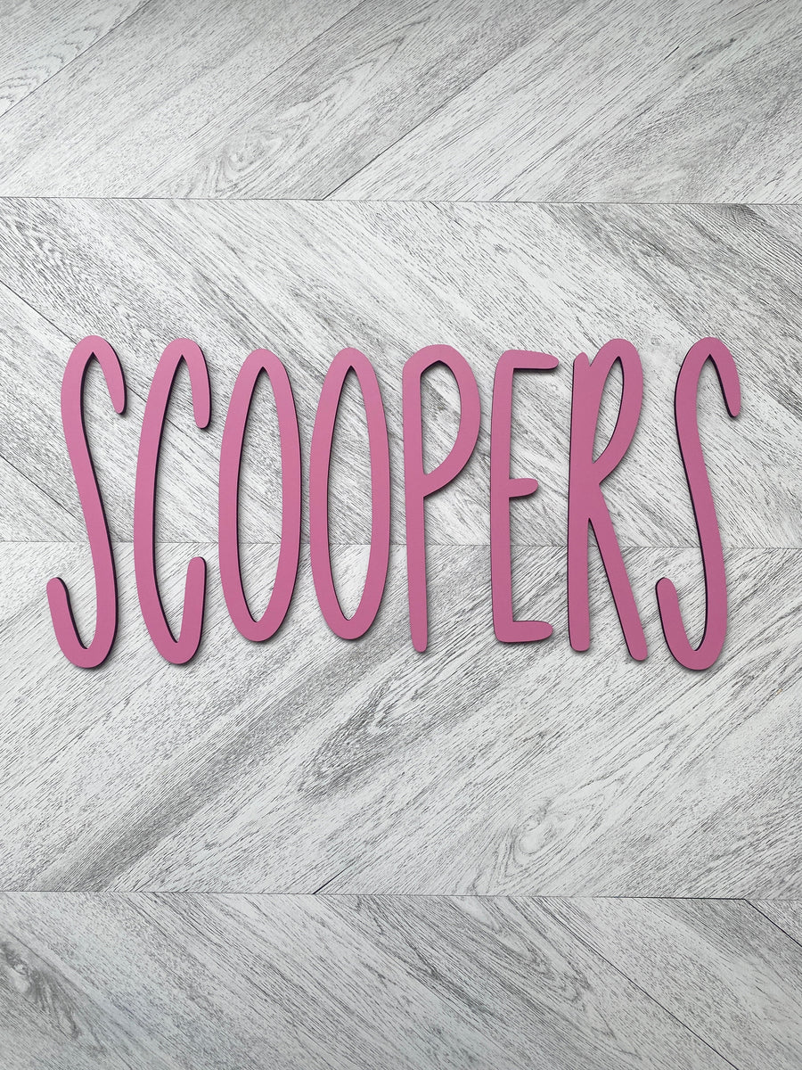 CUSTOM SIGNAGE LETTERING – Aspen & Co Designs