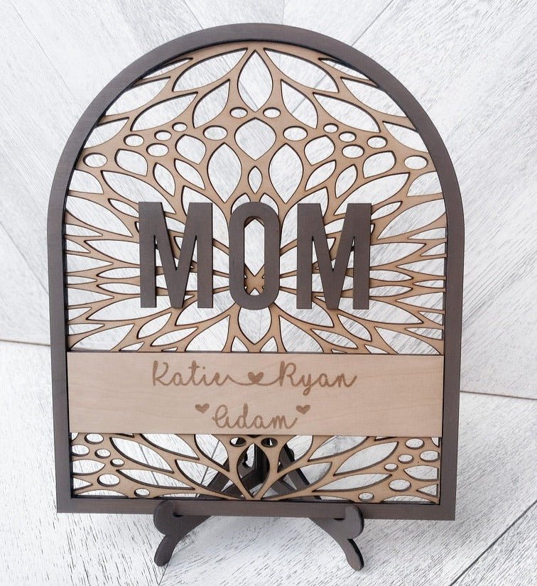 Custom MOM Arch Sign – Aspen & Co Designs